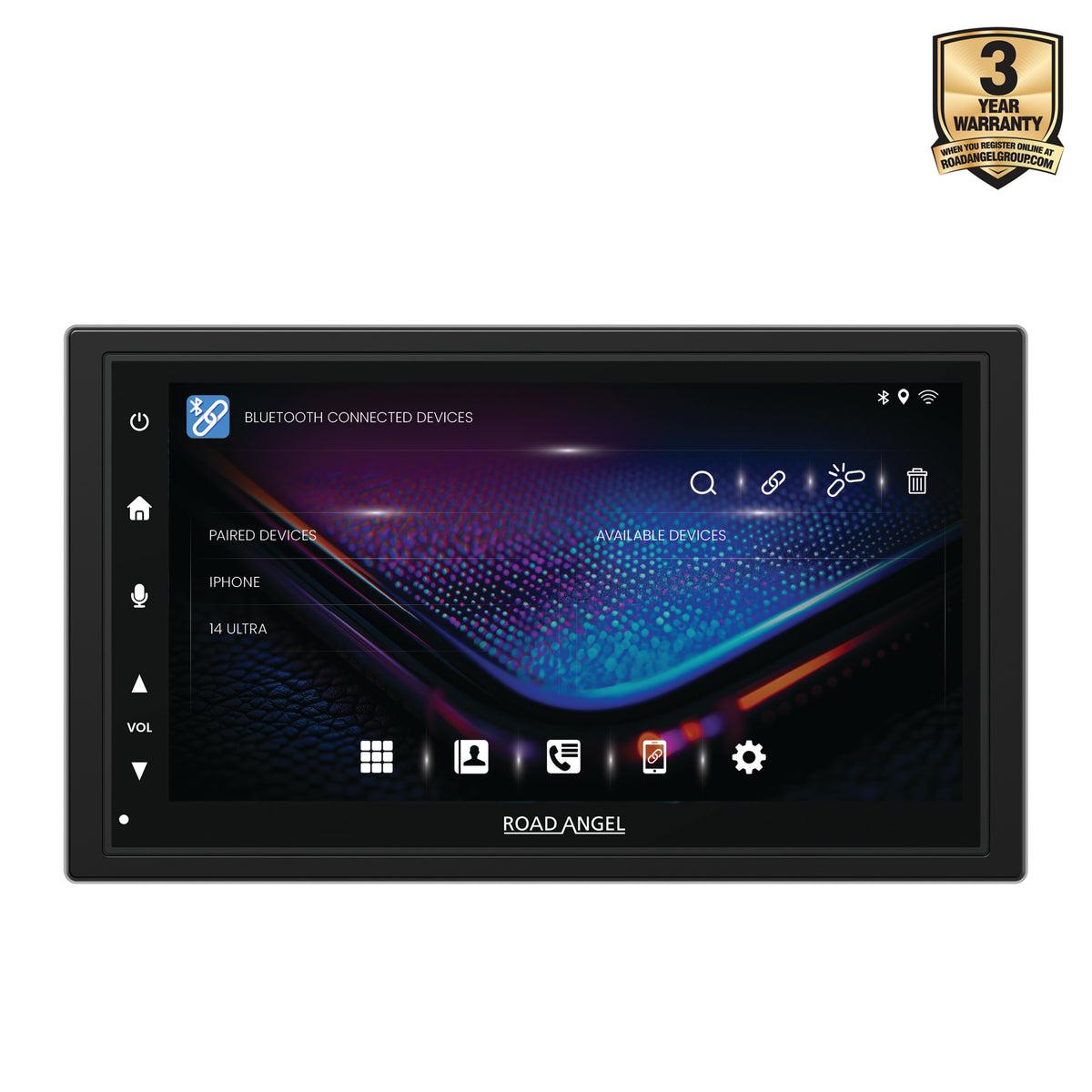 Road Angel RA-X622BT - Car Stereo With 7" Touch Screen Display, Blueto ...